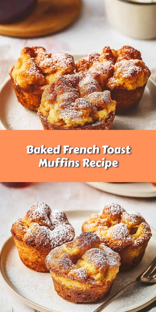 Baked French Toast Muffins Recipe - tastycookingtips.com