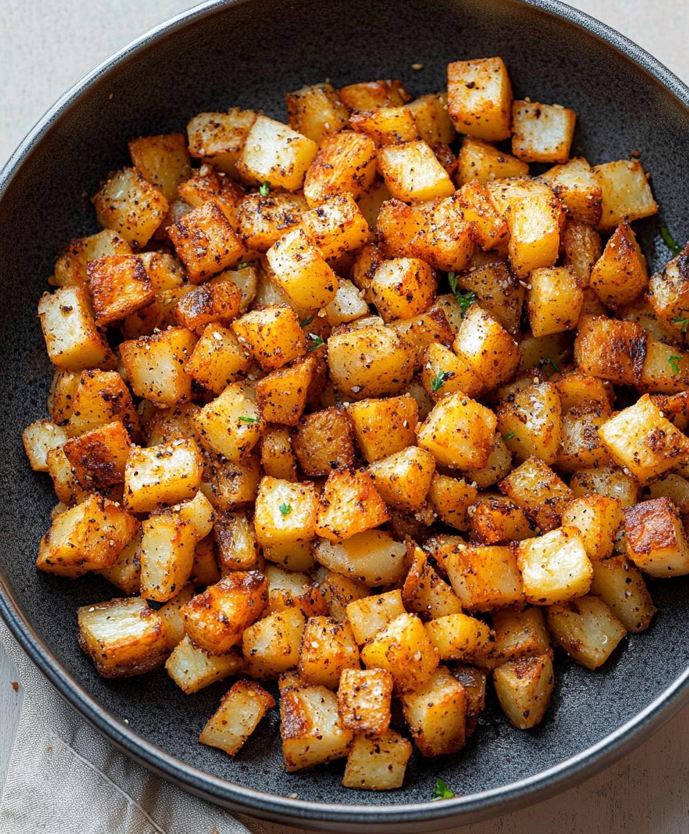 Crispy Breakfast Potatoes Recipe - tastycookingtips.com