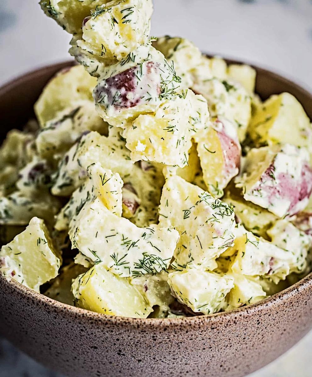 Dill Potato Salad Recipe - tastycookingtips.com