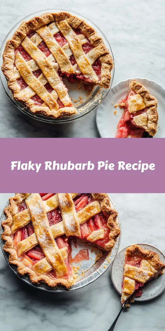 Strawberry Rhubarb Crumble Pie Recipe - tastycookingtips.com