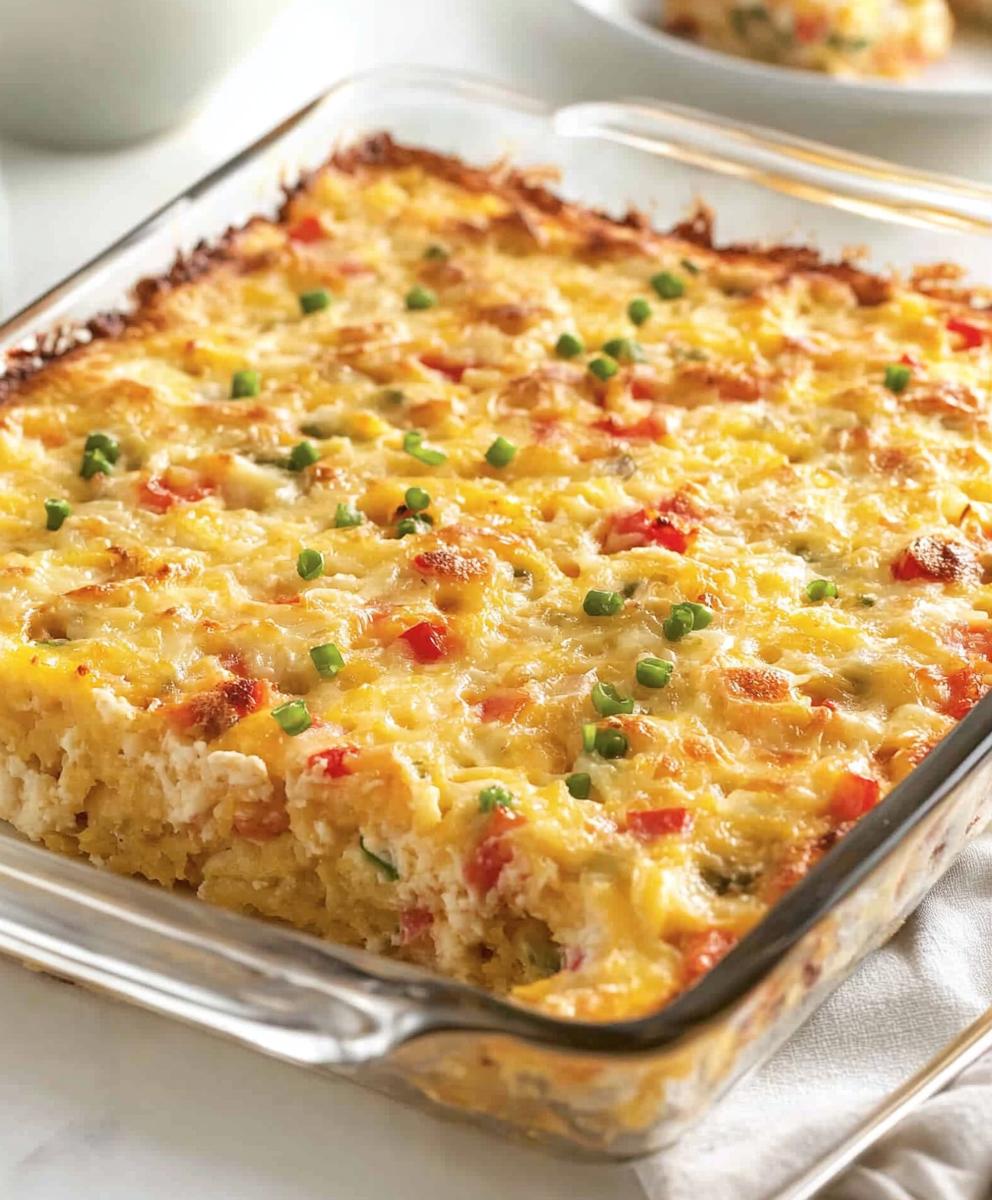 Hash Brown Breakfast Casserole Recipe - tastycookingtips.com