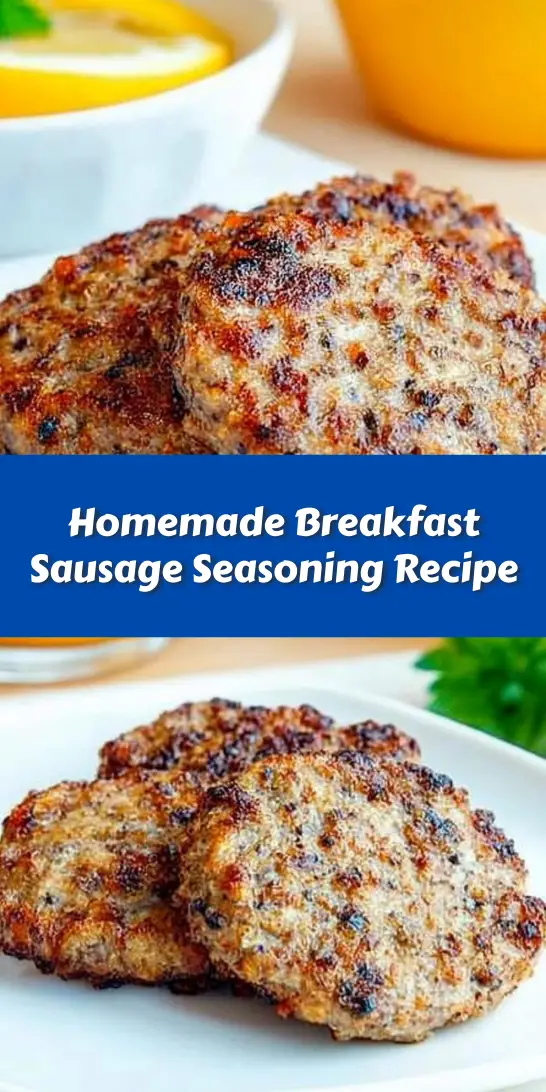 Homemade Breakfast Sausage Seasoning Recipe - tastycookingtips.com