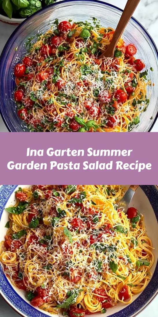 Ina Garten Summer Garden Pasta Salad Recipe - tastycookingtips.com