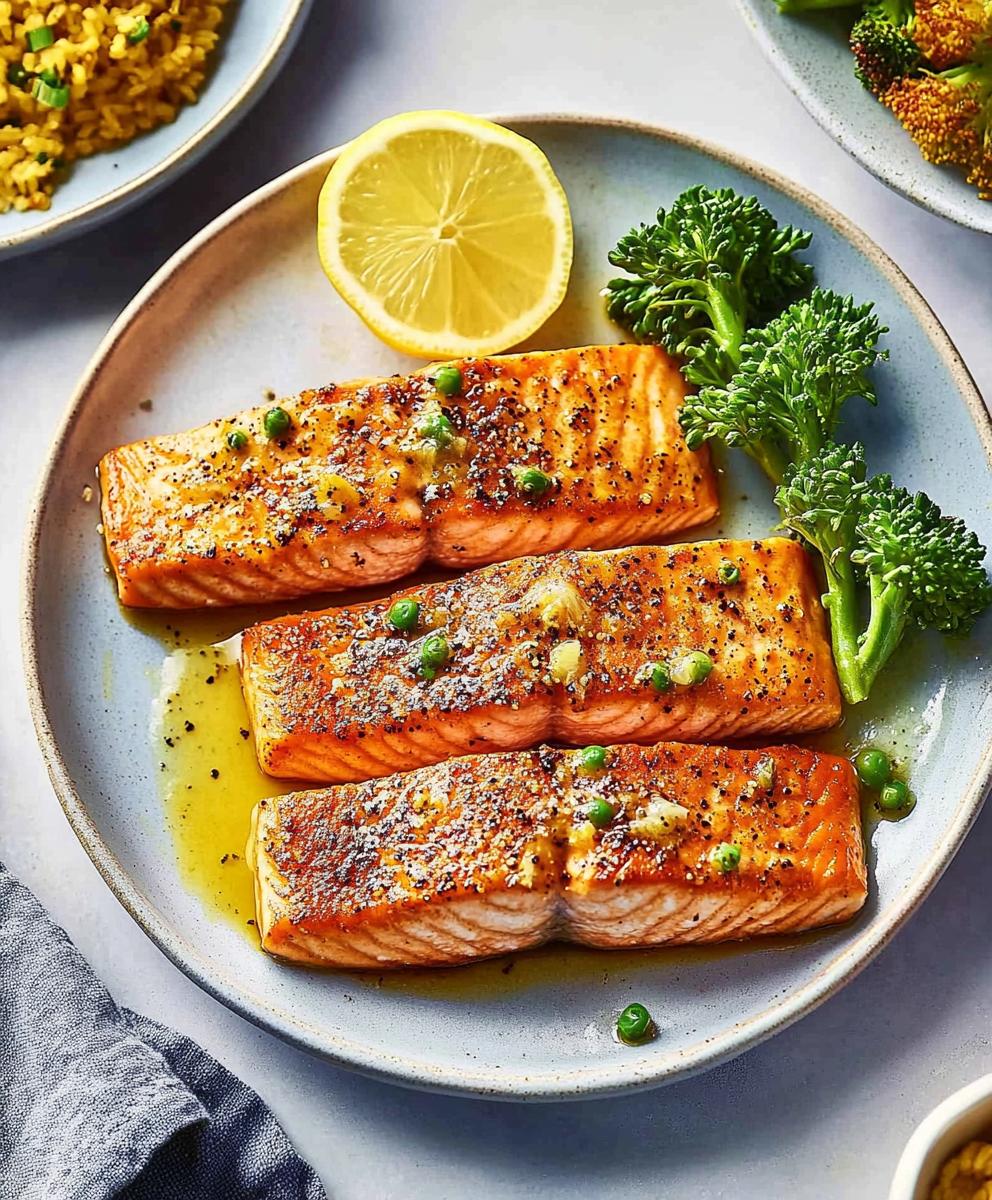 Lemon Pepper Salmon Recipe - tastycookingtips.com