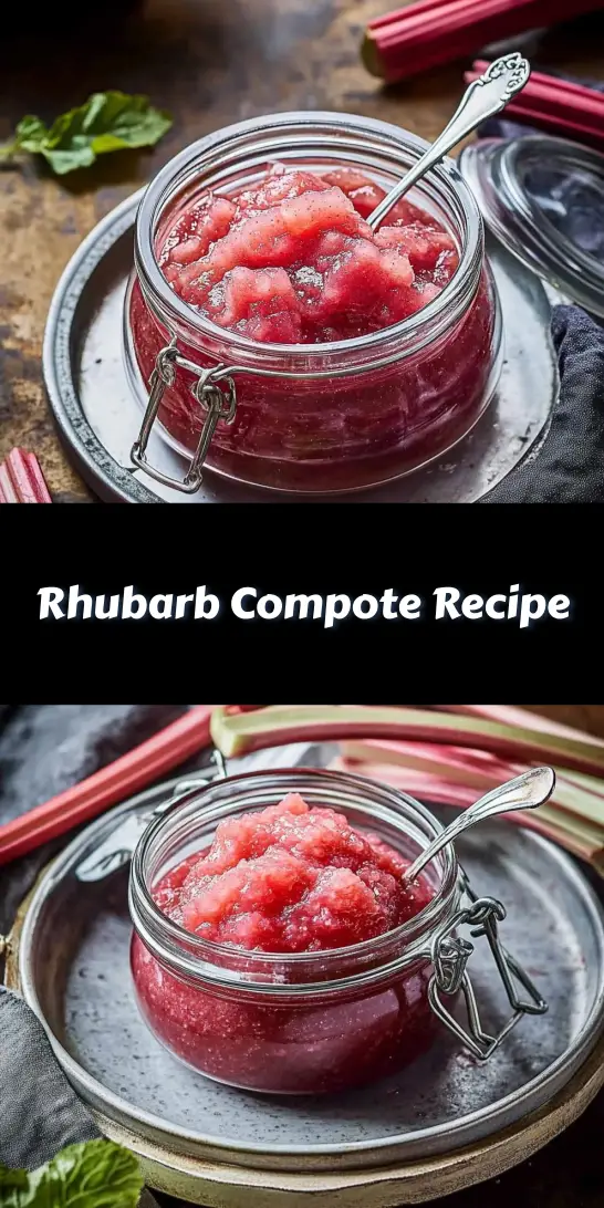 Rhubarb Compote Recipe - tastycookingtips.com