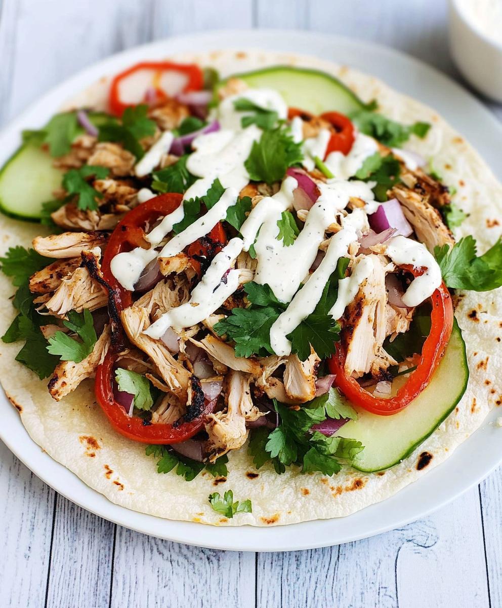 Slow Cooker Chicken Shawarma Recipe - tastycookingtips.com