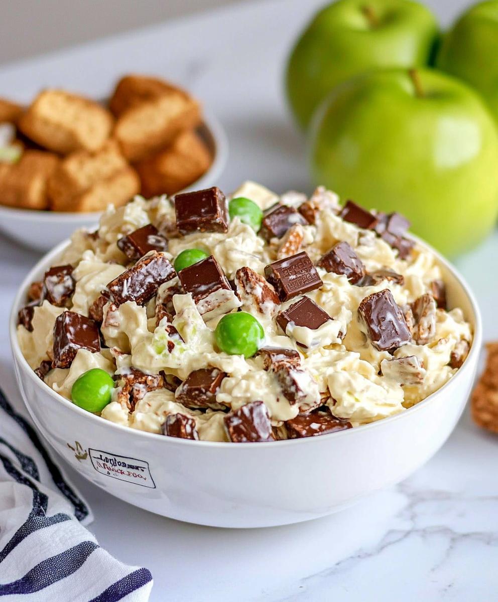 Snickers Salad Recipe - tastycookingtips.com