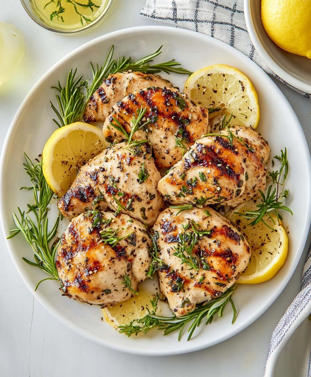 Tuscan Lemon Chicken Recipe - tastycookingtips.com