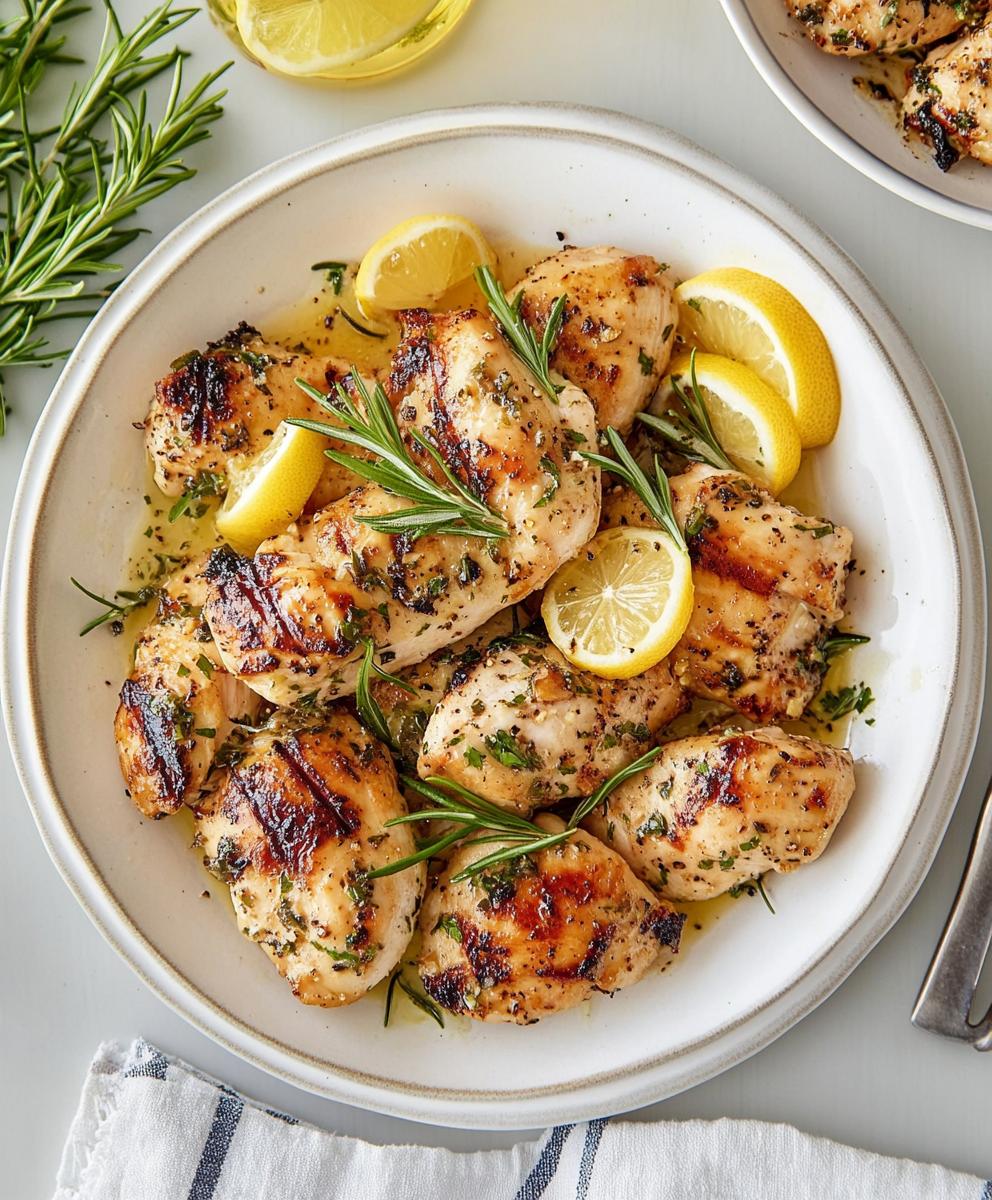 Tuscan Lemon Chicken Recipe - tastycookingtips.com