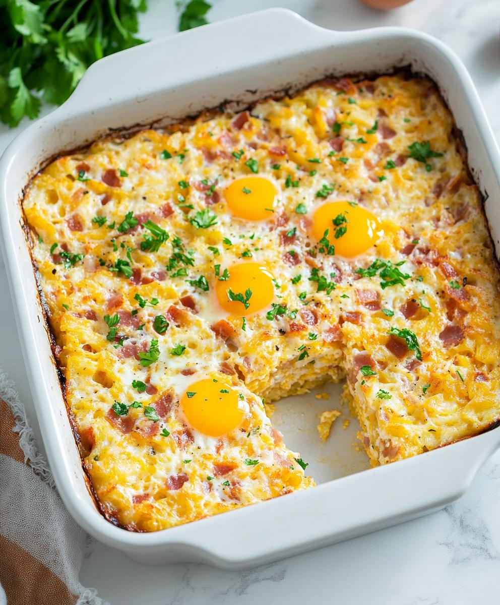Breakfast Casserole (hash Browns & Eggs) Recipe - tastycookingtips.com