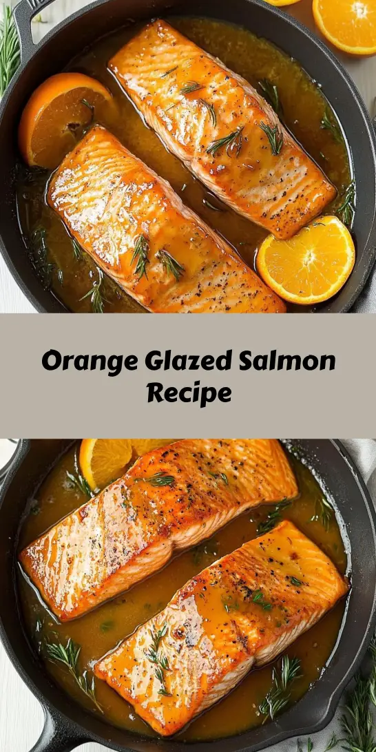 Crispy Honey Orange Glazed Salmon Recipe - tastycookingtips.com