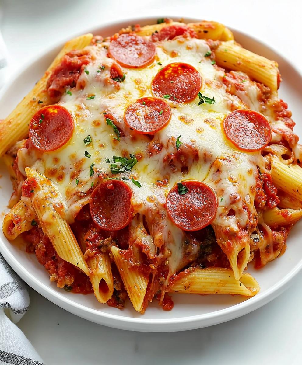 Pizza Pasta Recipe - tastycookingtips.com