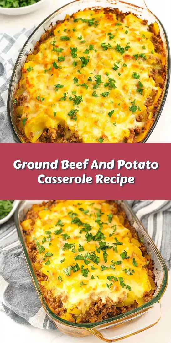 Ground Beef And Potato Casserole Recipe - tastycookingtips.com